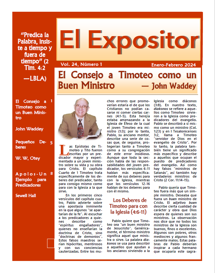 El Expositor Enero-Febrero 2024 – El Expositor Publica