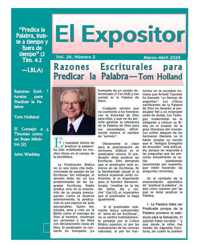 El Expositor Marzo-Abril 2024 – El Expositor Publica